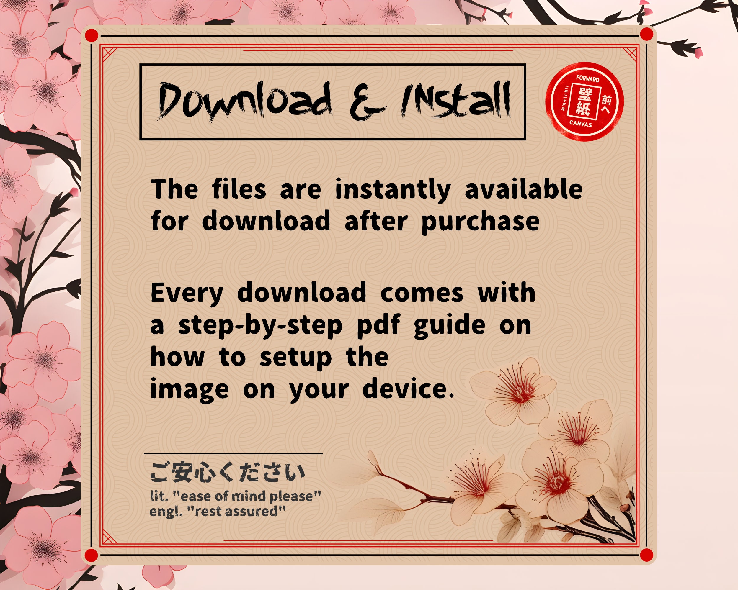 Mount Fuji Apple Watch Wallpaper, Japanese Art Smartwatch Face, Sage ...