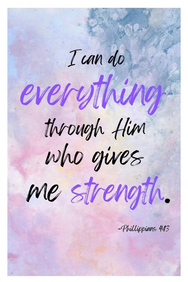 15 Watercolor Scripture Cards - Colorful, Bible Verses, Inspirational ...