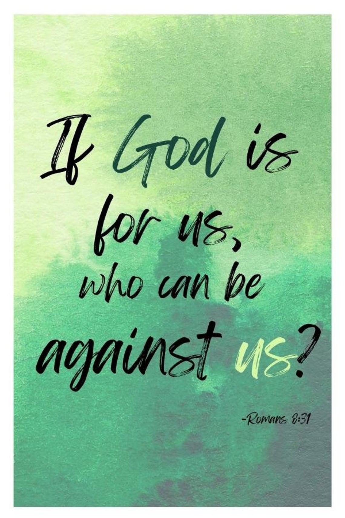 15 Watercolor Scripture Cards - Colorful, Bible Verses, Inspirational ...