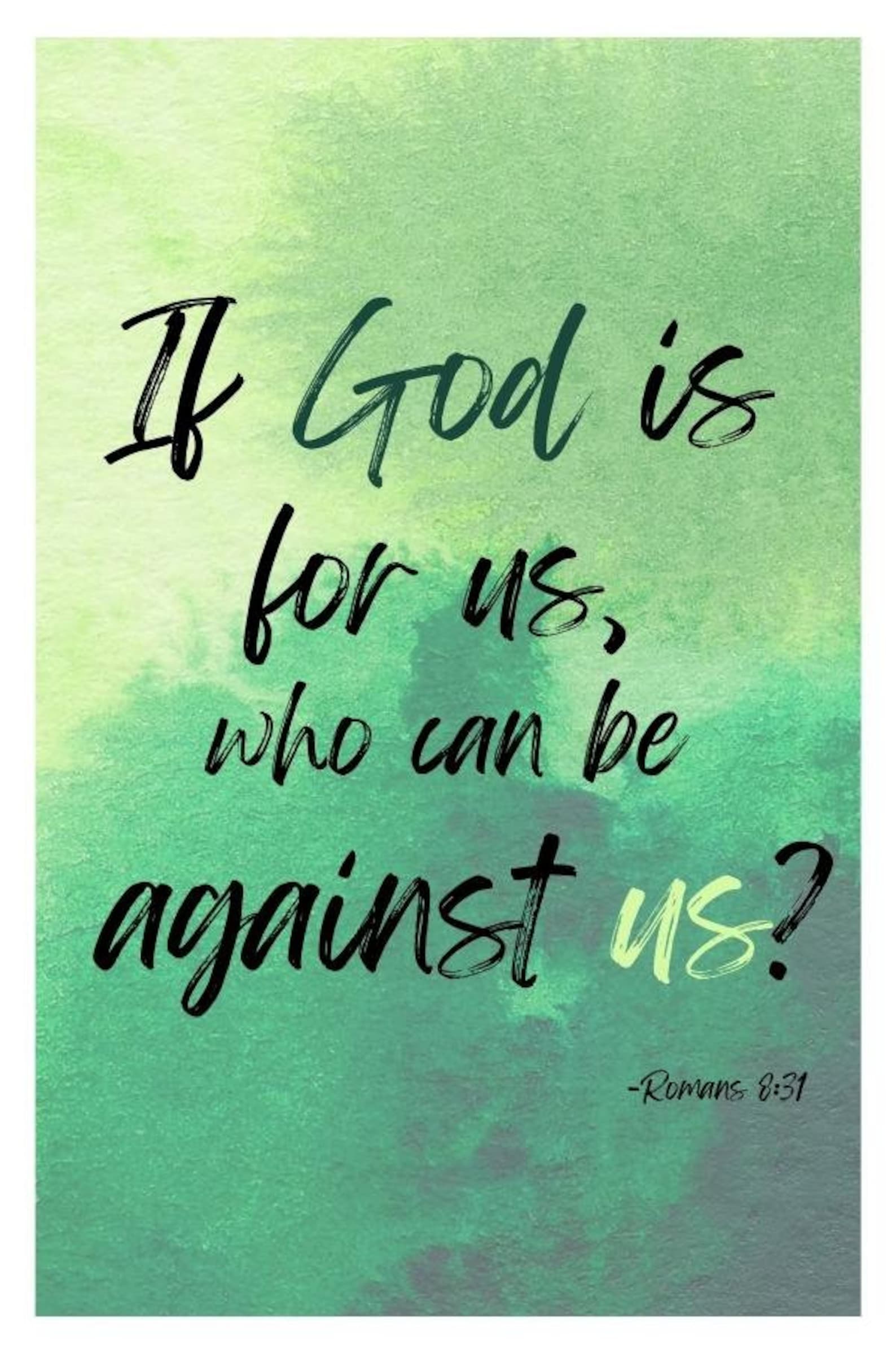 15 Watercolor Scripture Cards - Colorful, Bible Verses, Inspirational ...