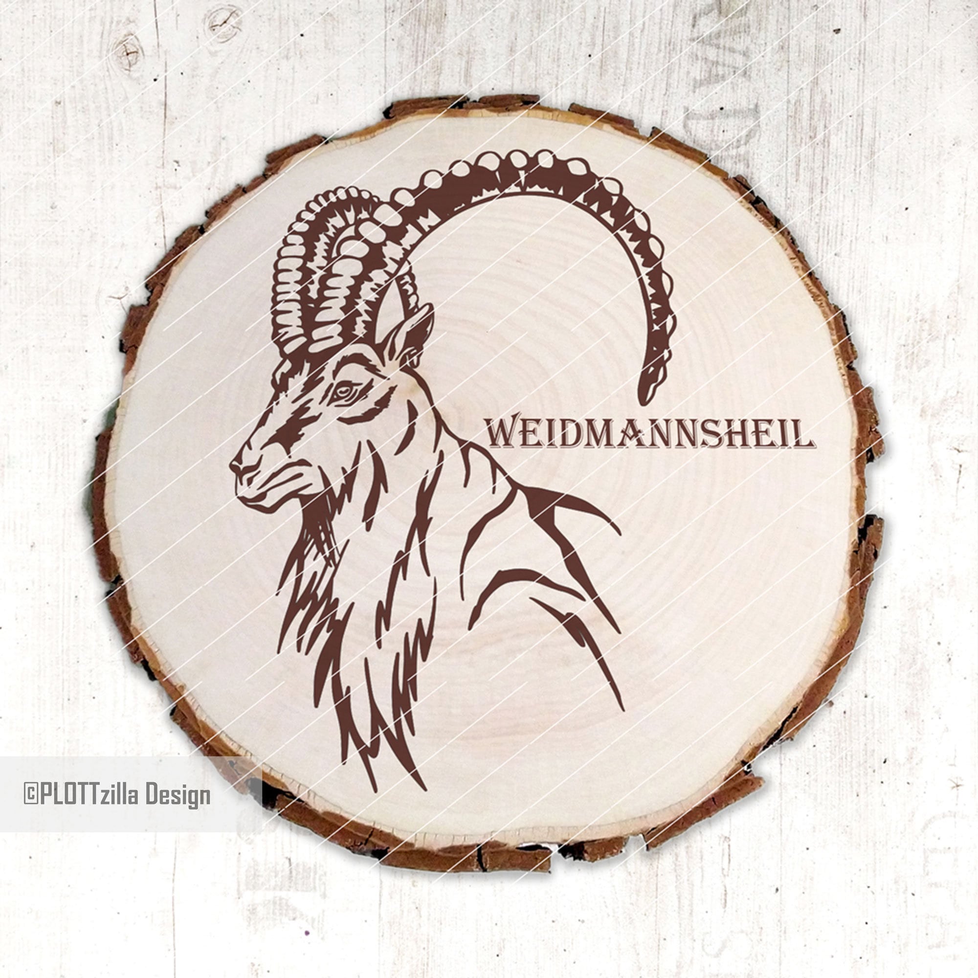 Plotterdatei Steinbock, Tier, digital, svg/eps/dxf/jpg/png Datei, für ...
