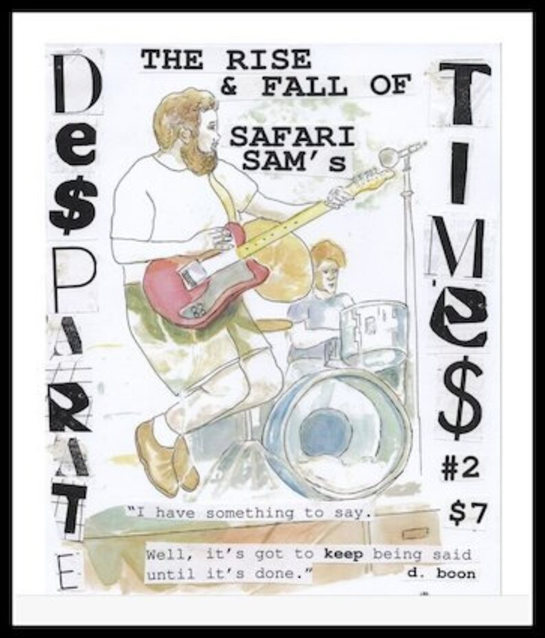 Desperate Times 2 Zine - Etsy