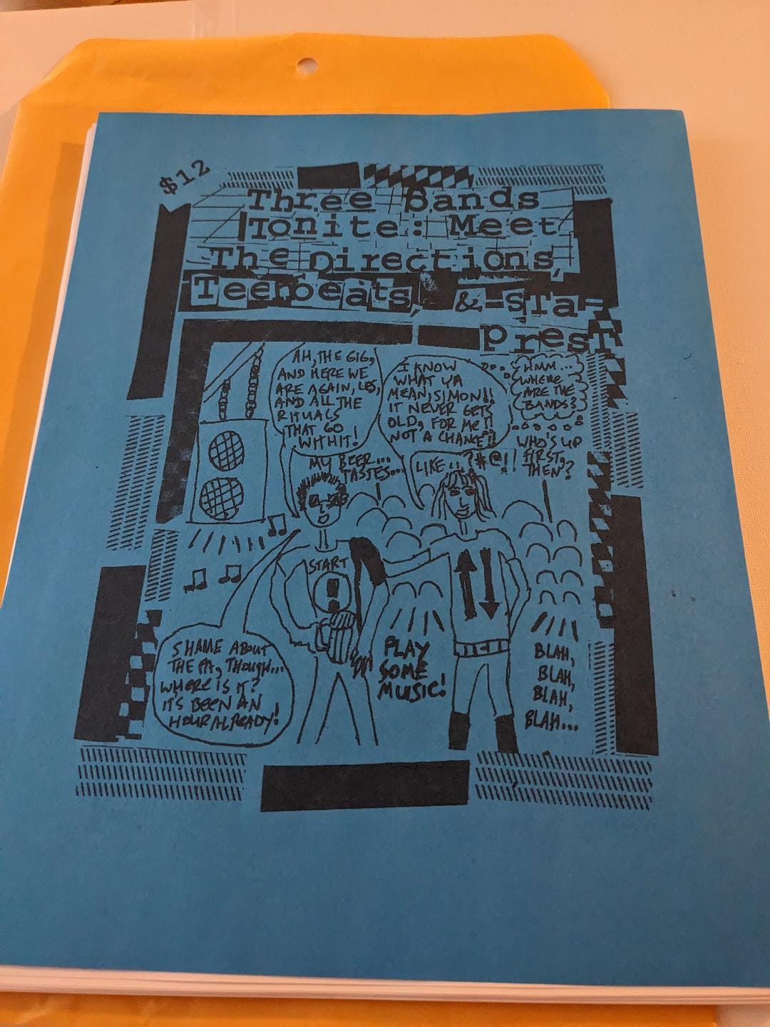 Three Bands Tonite Zine: Meet the Directions, the Teenbeats and Sta ...