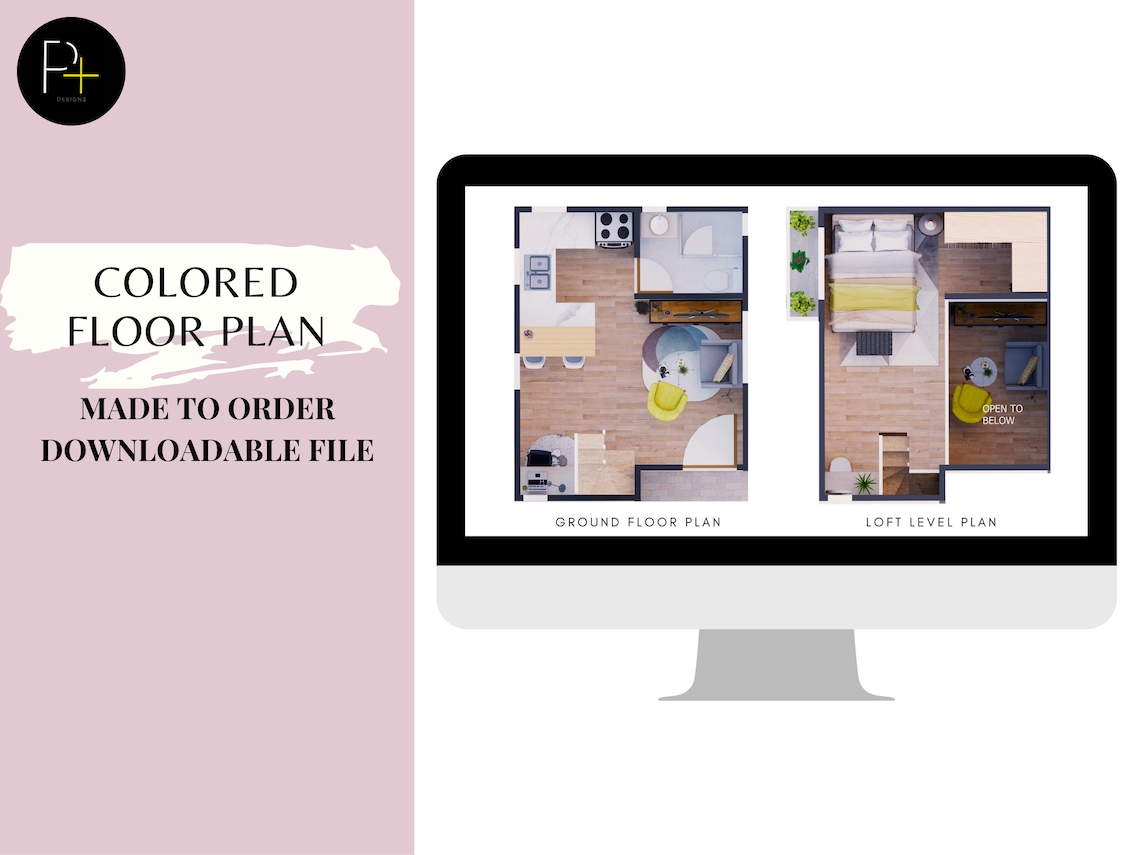 Autocad 2D Plan I Professional Colored Floor Plans I Rendered 2D Floor ...