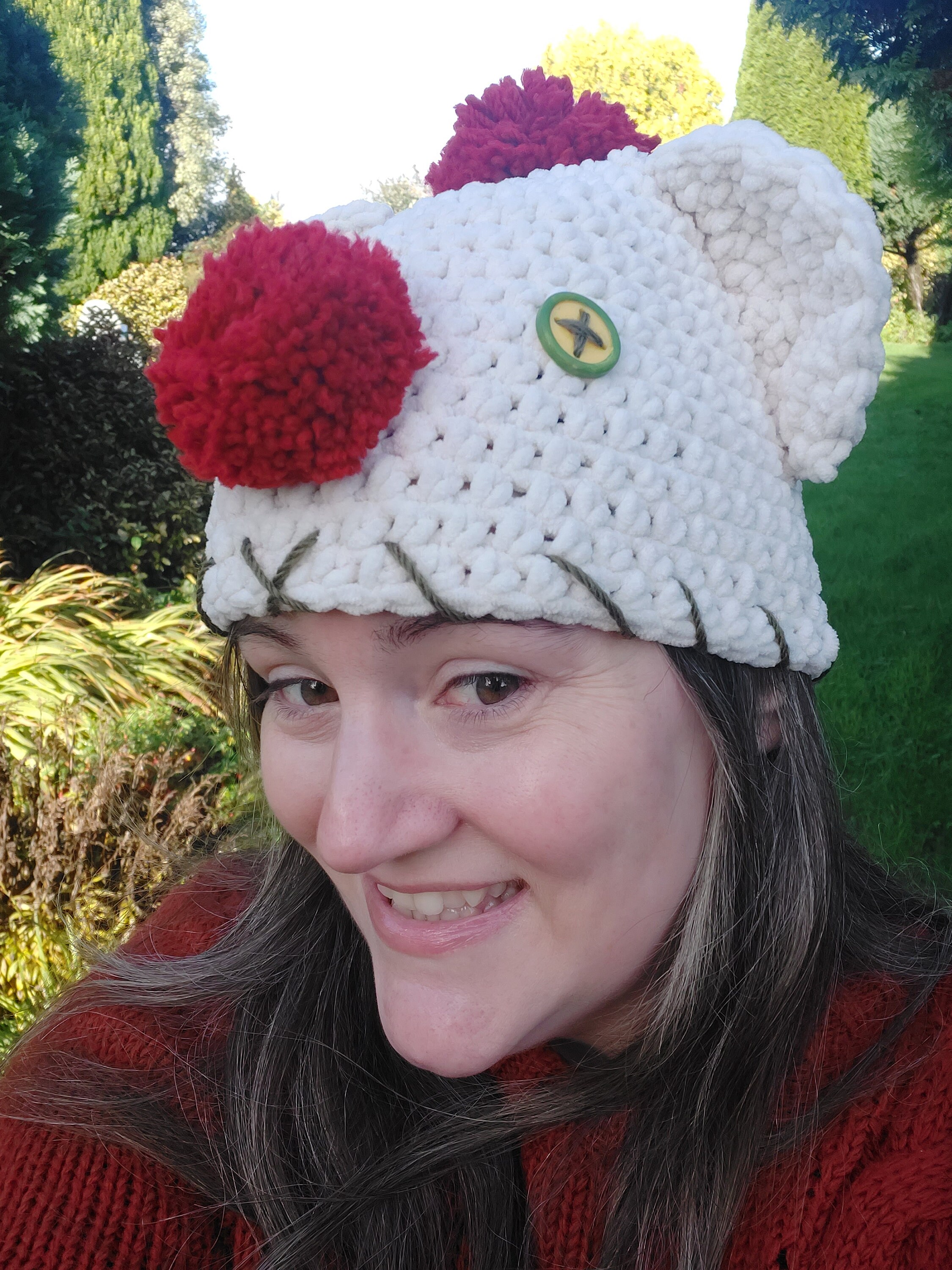 Moogle Beanie Hat (final Fantasy VII Remake Intergrade Inspired) - Etsy
