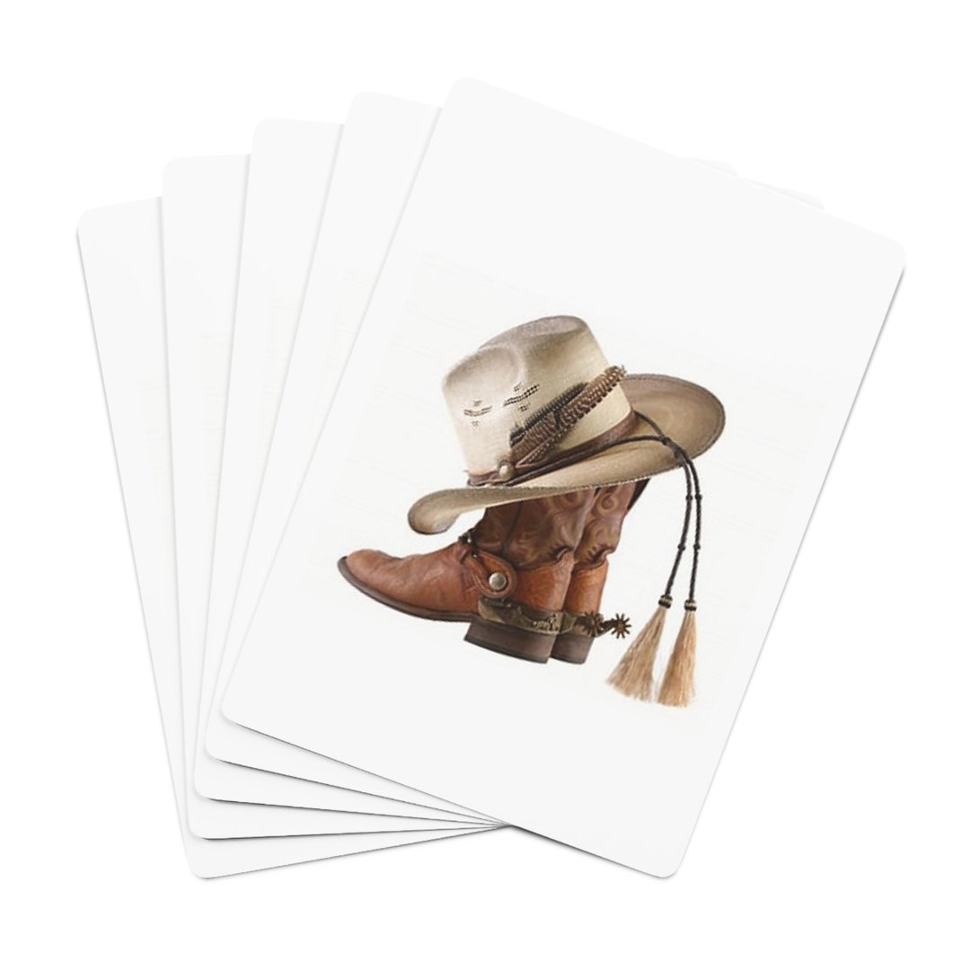 Custom Western Playing Cards - Etsy
