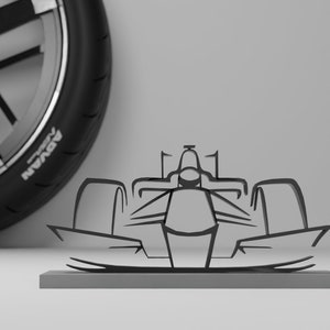 F1 Race Car, Formula 1 Racing, Shelf Wall Decor, Championship Gift - Etsy