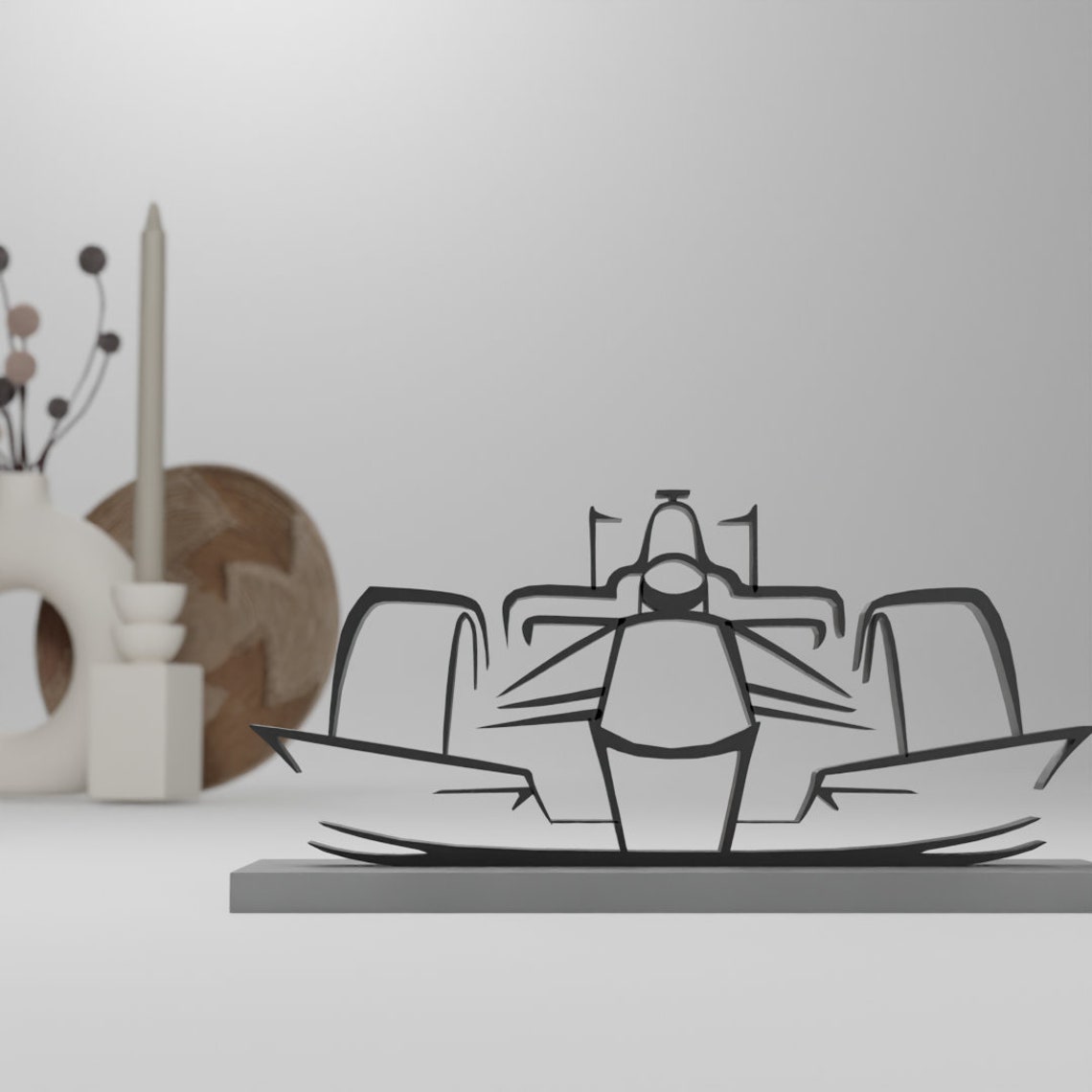 F1 Race Car, Formula 1 Racing, Shelf Wall Decor, Championship Gift - Etsy