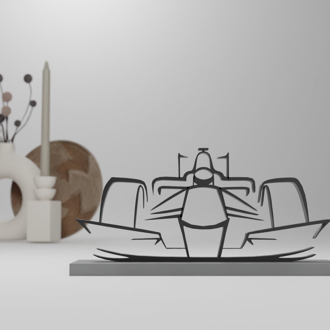 F1 Race Car, Formula 1 Racing, Shelf Wall Decor, Championship Gift - Etsy