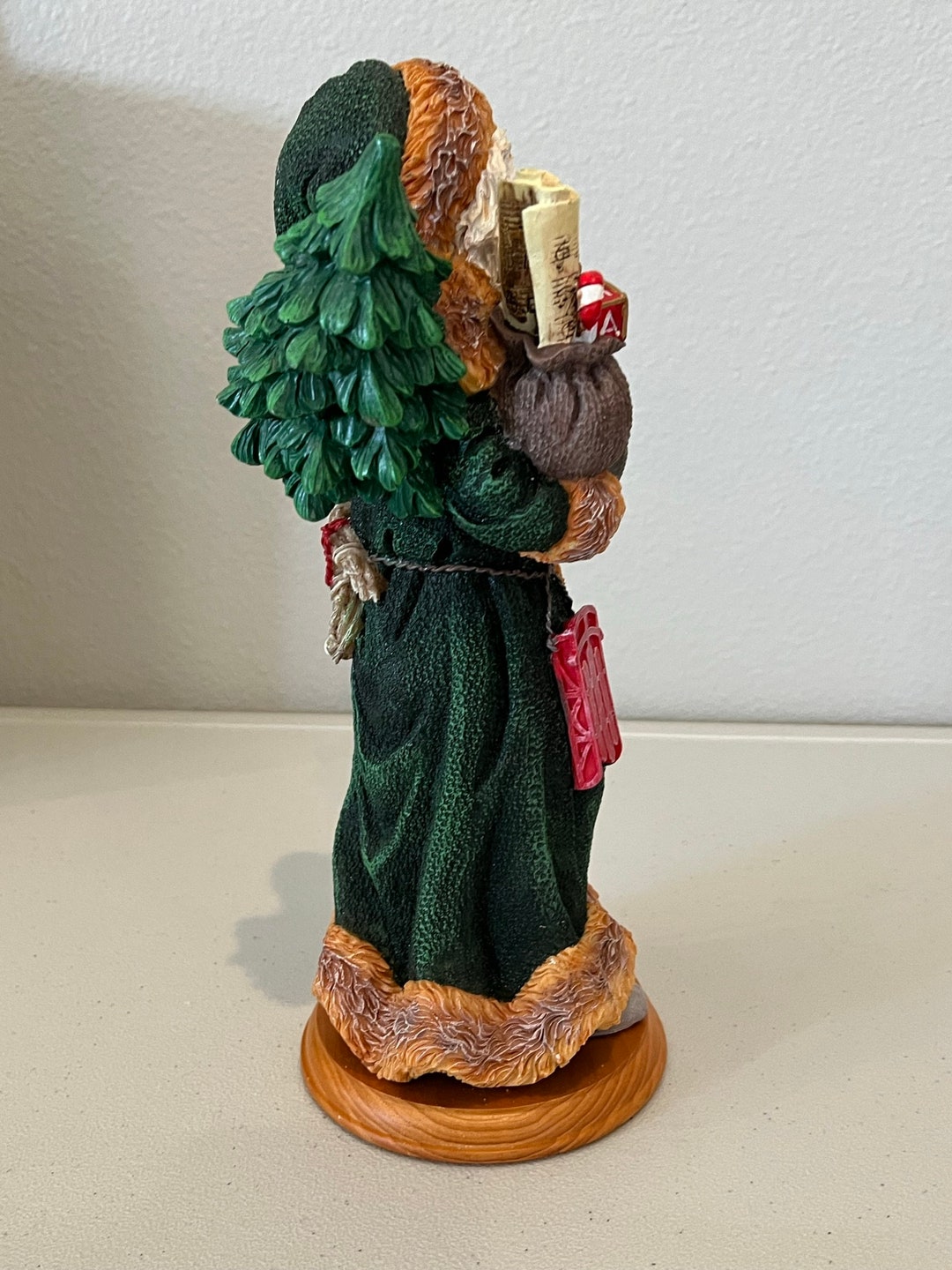 Collectible Santa Through the Years woodland Santa - Etsy