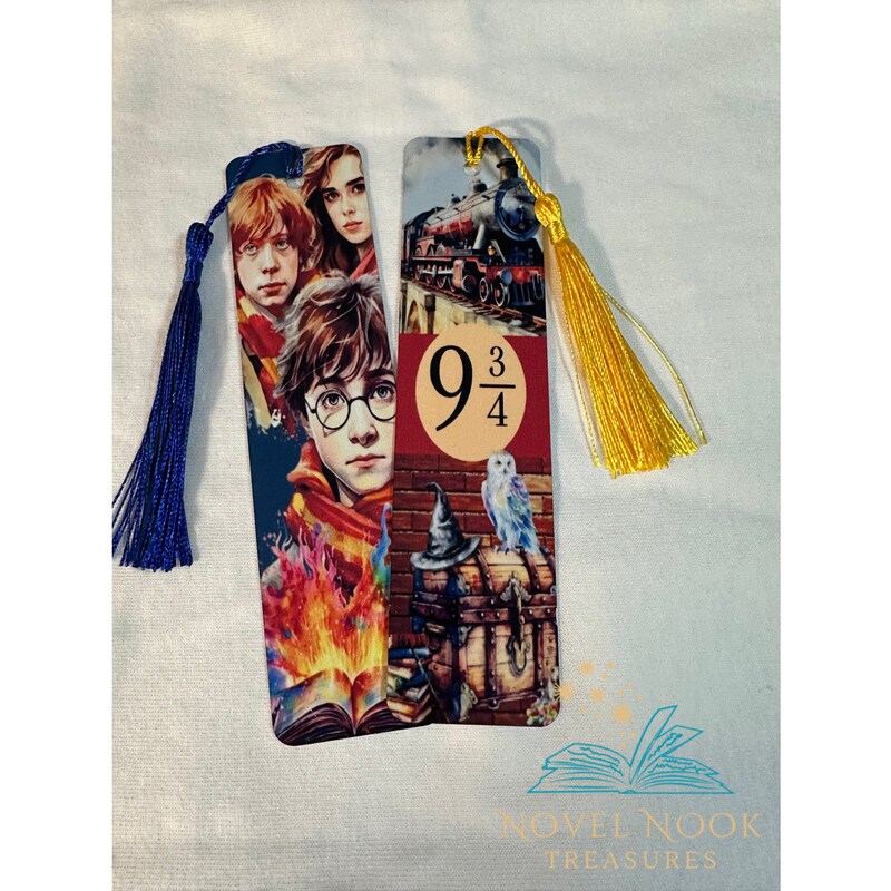 Harrypotter Bookmark - Etsy