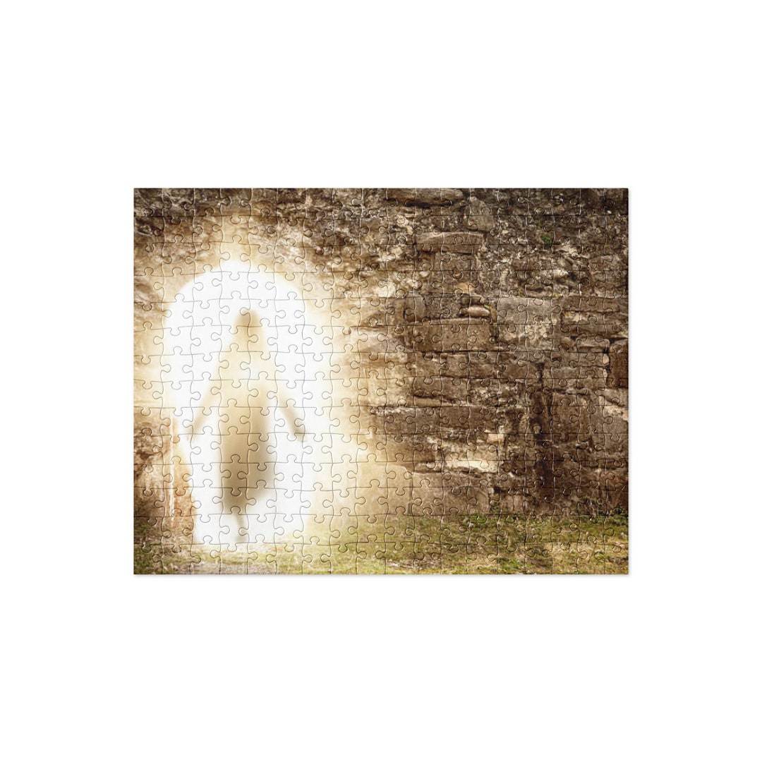 Jesus He is Risen Jigsaw Puzzle Christian Easter Puzzle Game - Etsy
