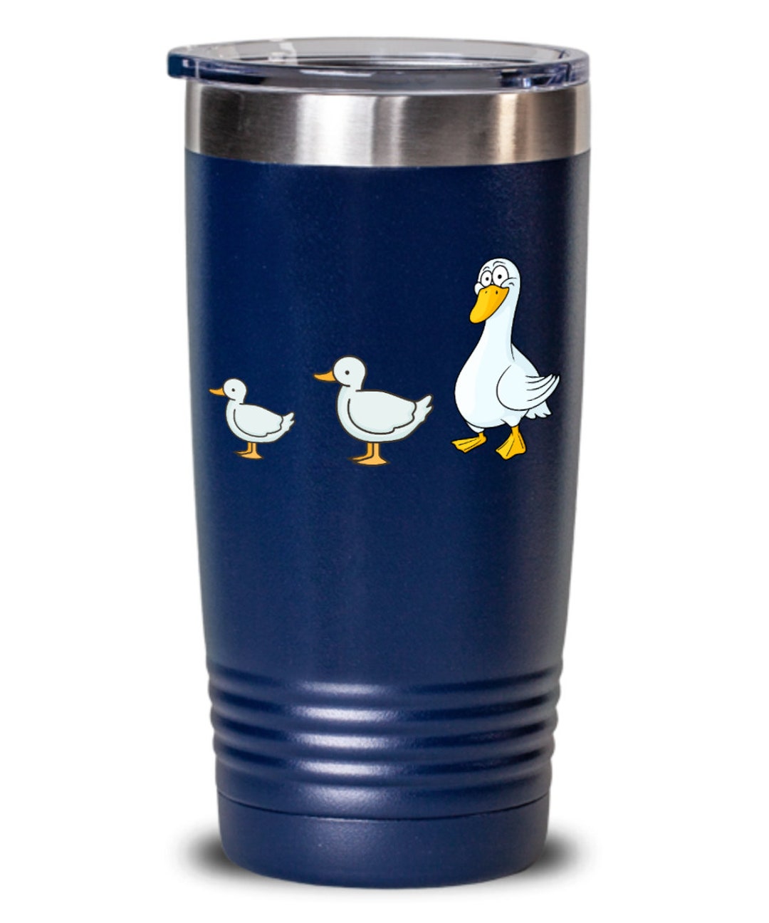 Funny Duck Duck Goose Travel 20 Oz Coffee Mug Gift for Silly Goose ...