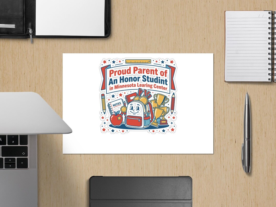 Proud Parent Minnesota Learing Center Honor Student Stickers, Childcare ...