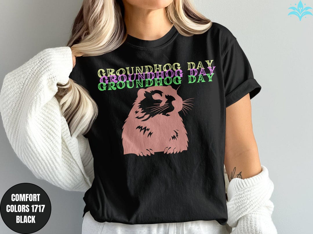 Groundhog Day Happy Groundhog Day Shirt Cute Groundhog Pun Tshirt ...
