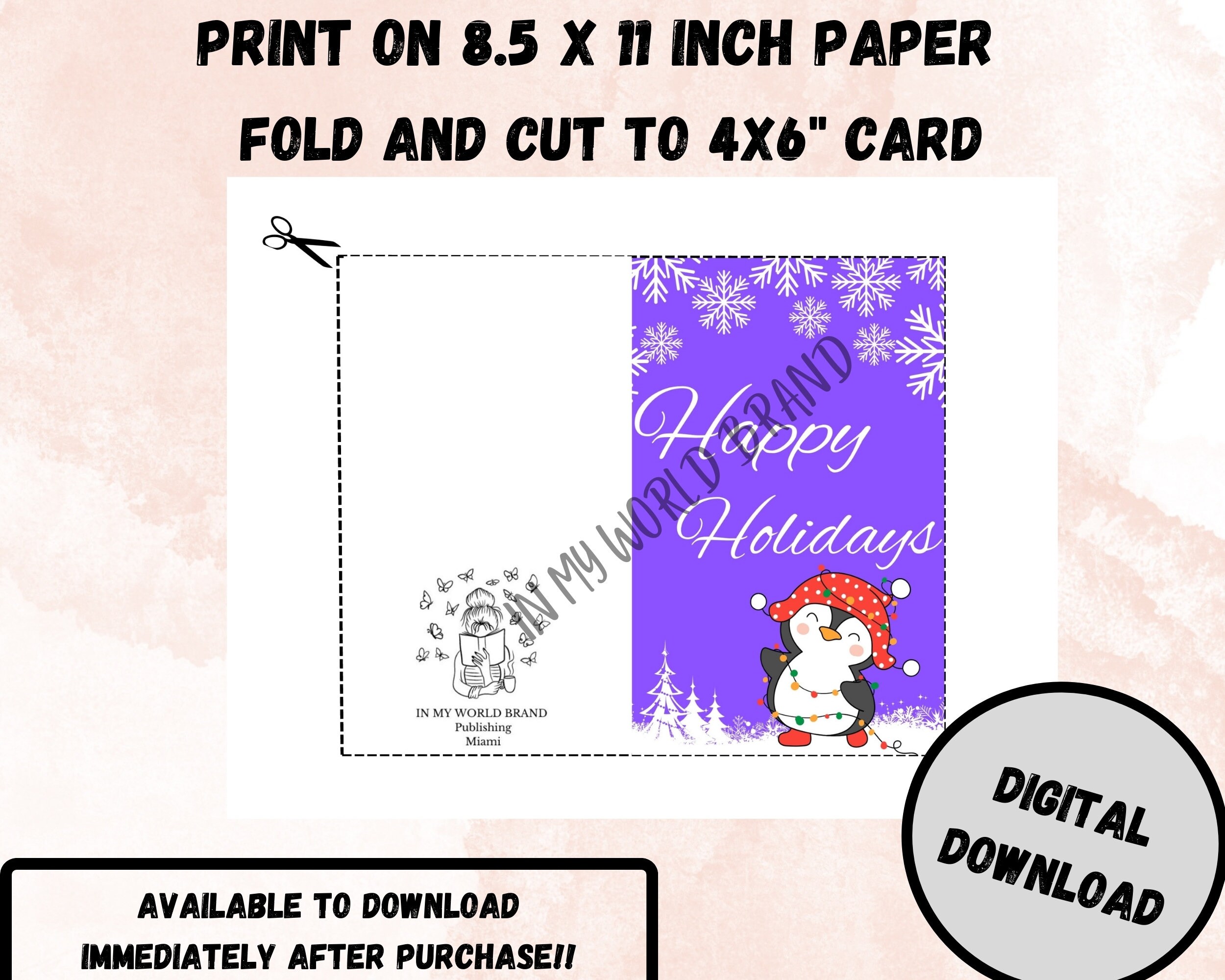 Printable Holiday Cards, Christmas Cards, Printable Christmas Cards ...