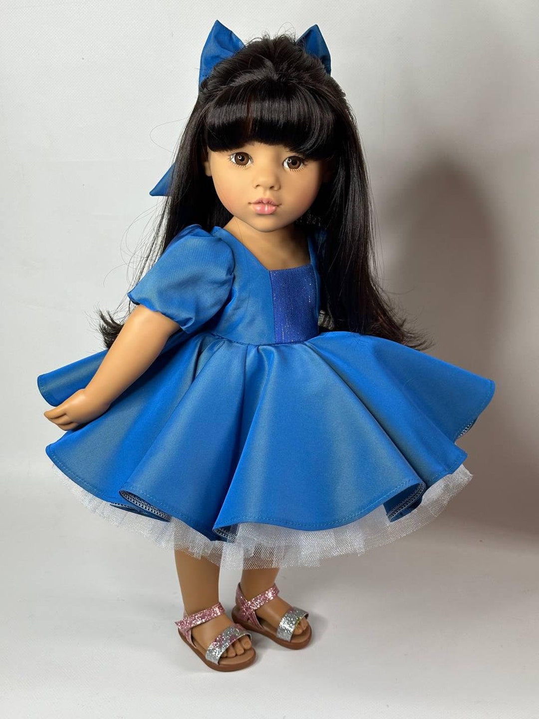 Fluffy Blue Princess Dress for Gotz Doll 18 Inches or 50 Cm - Etsy