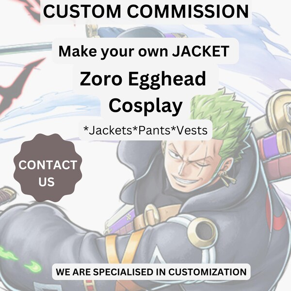 Zoro Egghead Jacket - Etsy
