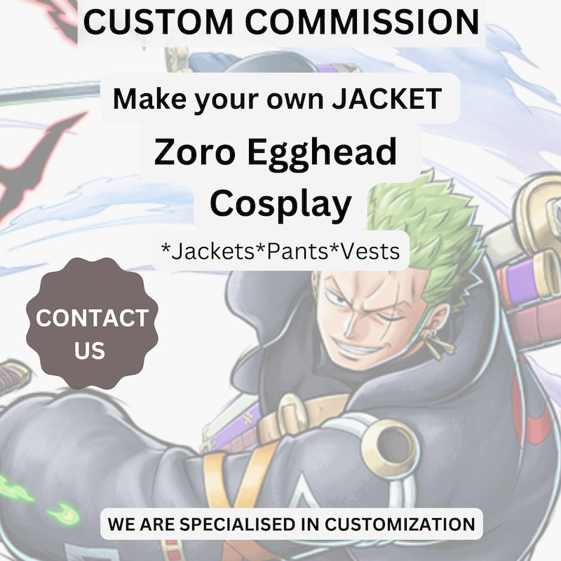 Zoro Egghead Jacket - Etsy