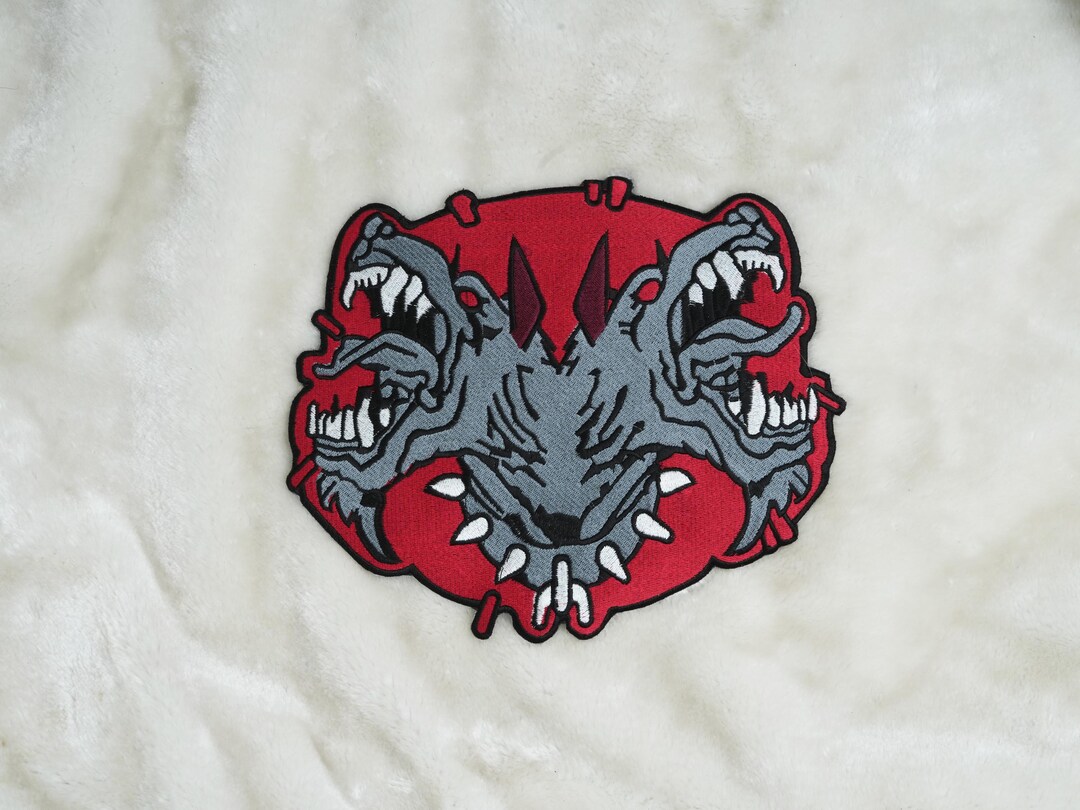 Costume Vi Arcane Leather Jacket Embroidered Patches Limited Edition ...