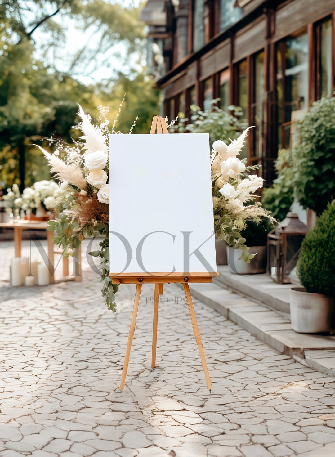 Event Sign Mockup Elegant Wedding Welcome Sign Mockup Seating Chart ...