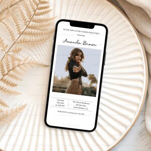 Phone Screen Mockup, 1080x1920 Mockup, Electronic Invite Mock ...