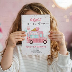 Kids Invitation Mockup, Kids Birthday Invitation Mockup, Kids Party ...