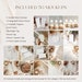 50 Boho Mockup Bundle Neutral Tones Invitation Mockup Bundle Easel Sign ...