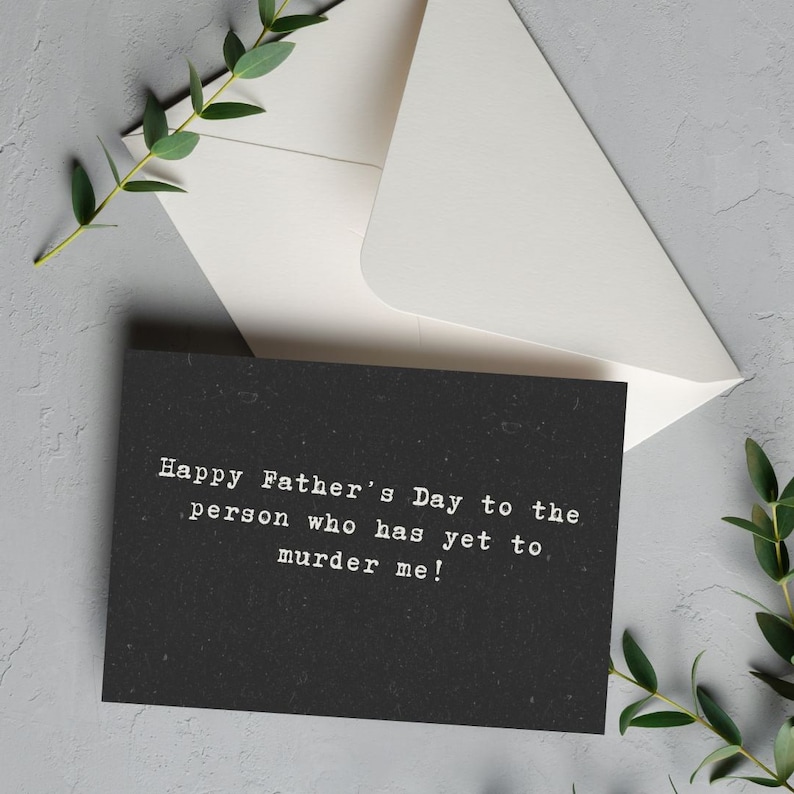 Printable Father's Day Card, True Crime Greeting Card, Detective ...