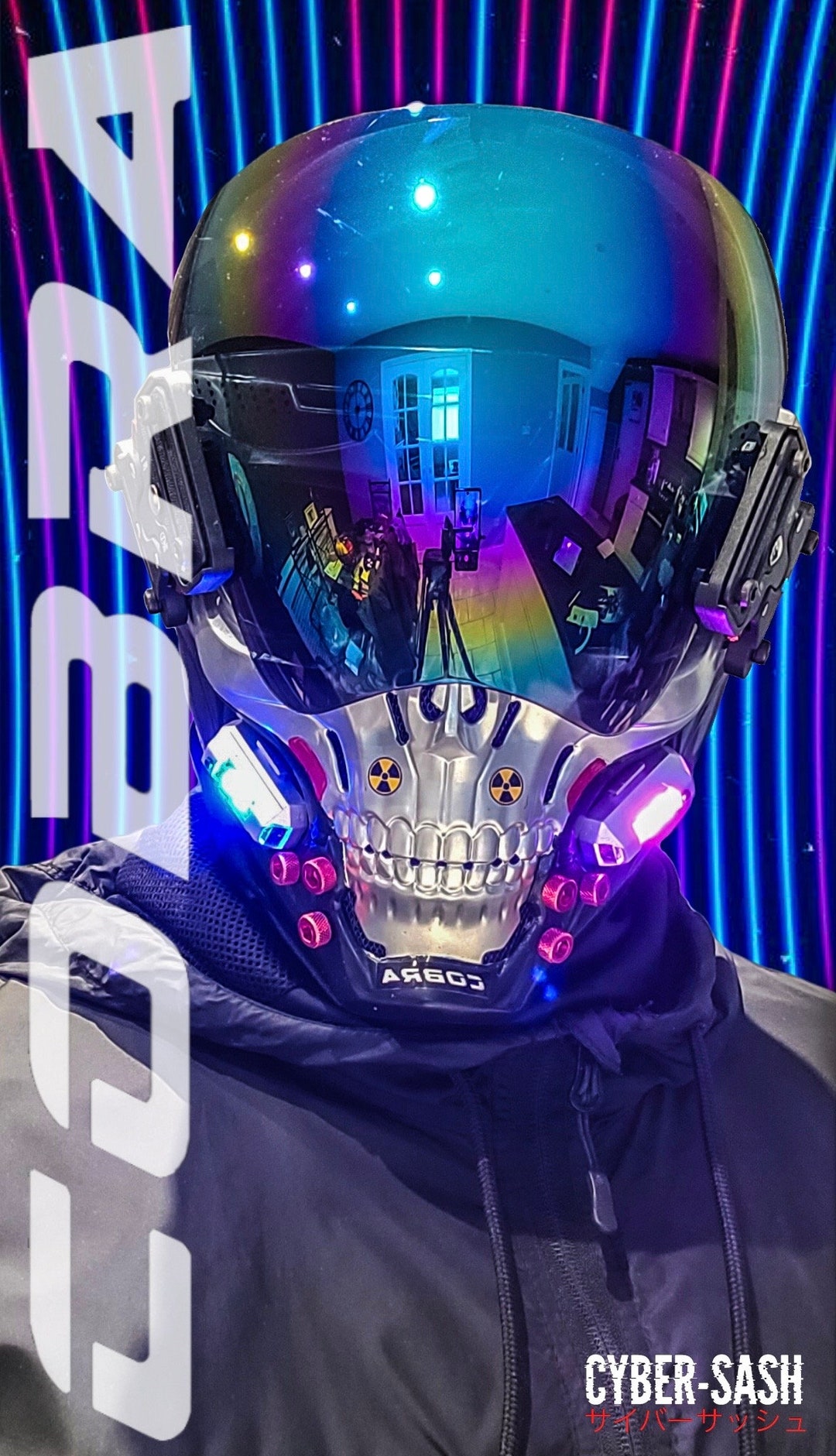 Cyberpunk Mask-(cobra) - Etsy