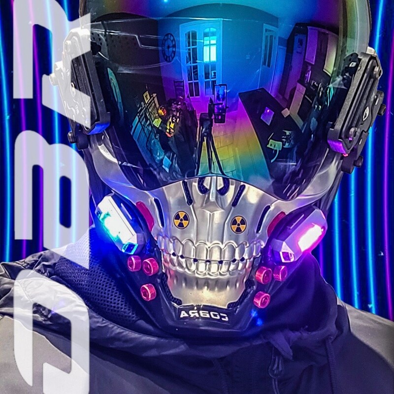 Cyberpunk Mask - Etsy