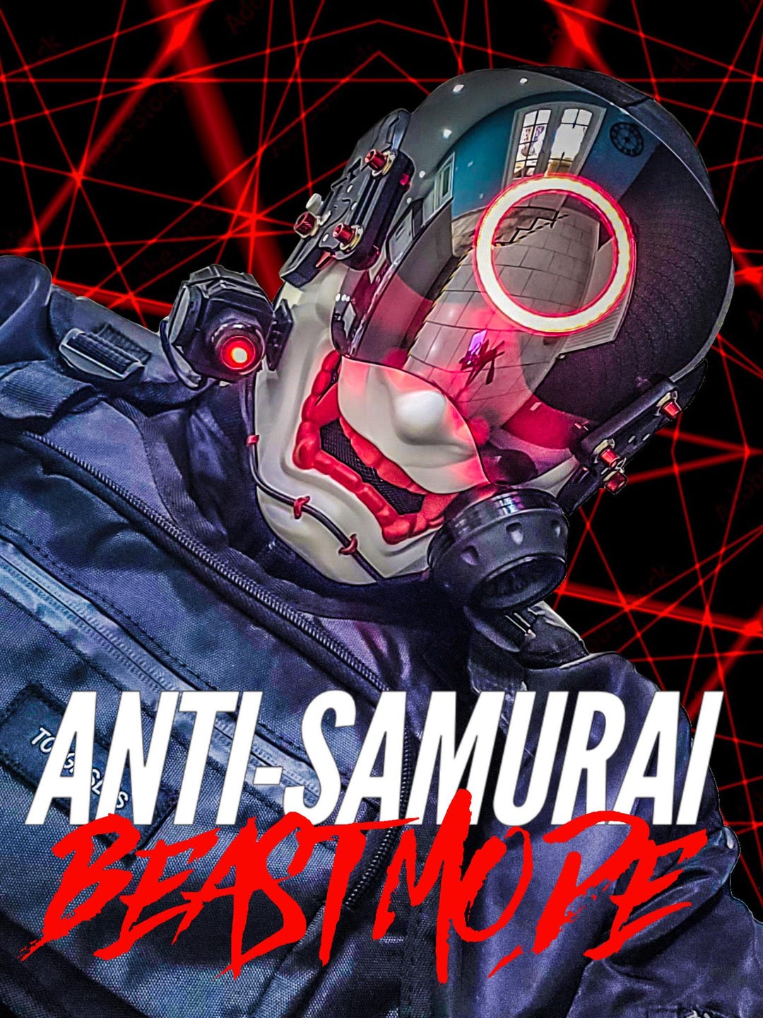 Cyberpunk Mask anit Samurai Beast Mode Mask - Etsy