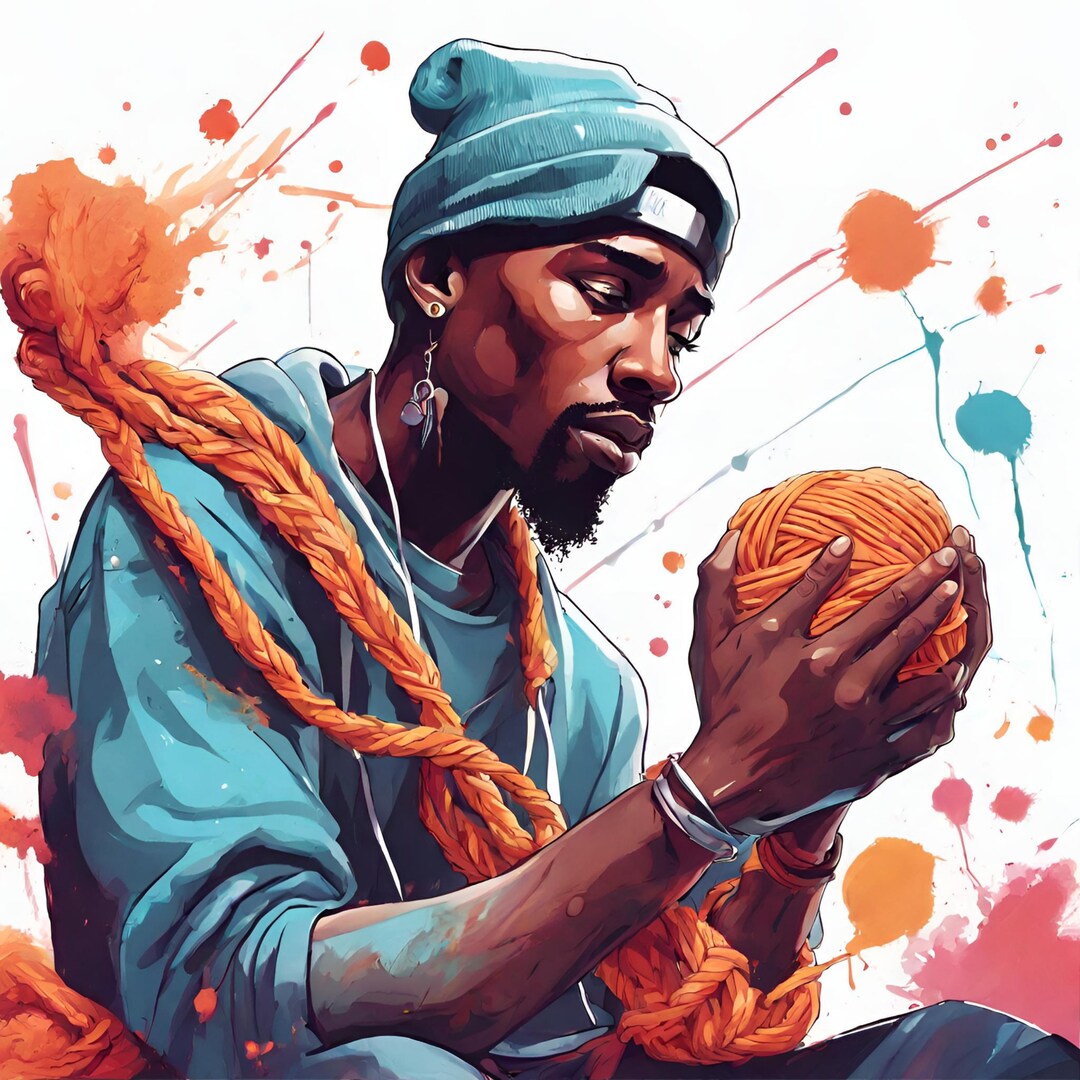 Watercolor Tupac Digital Clipart, Tupac Sublimation PNG, 2pac Printable ...