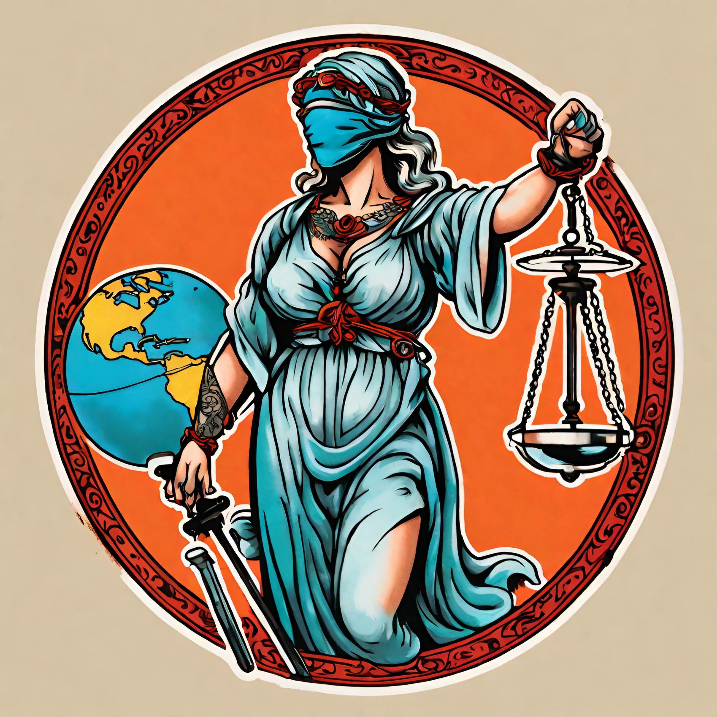 Lady Justice Tattoo , Lady Justice , PNG SVG File Lady Justice ...