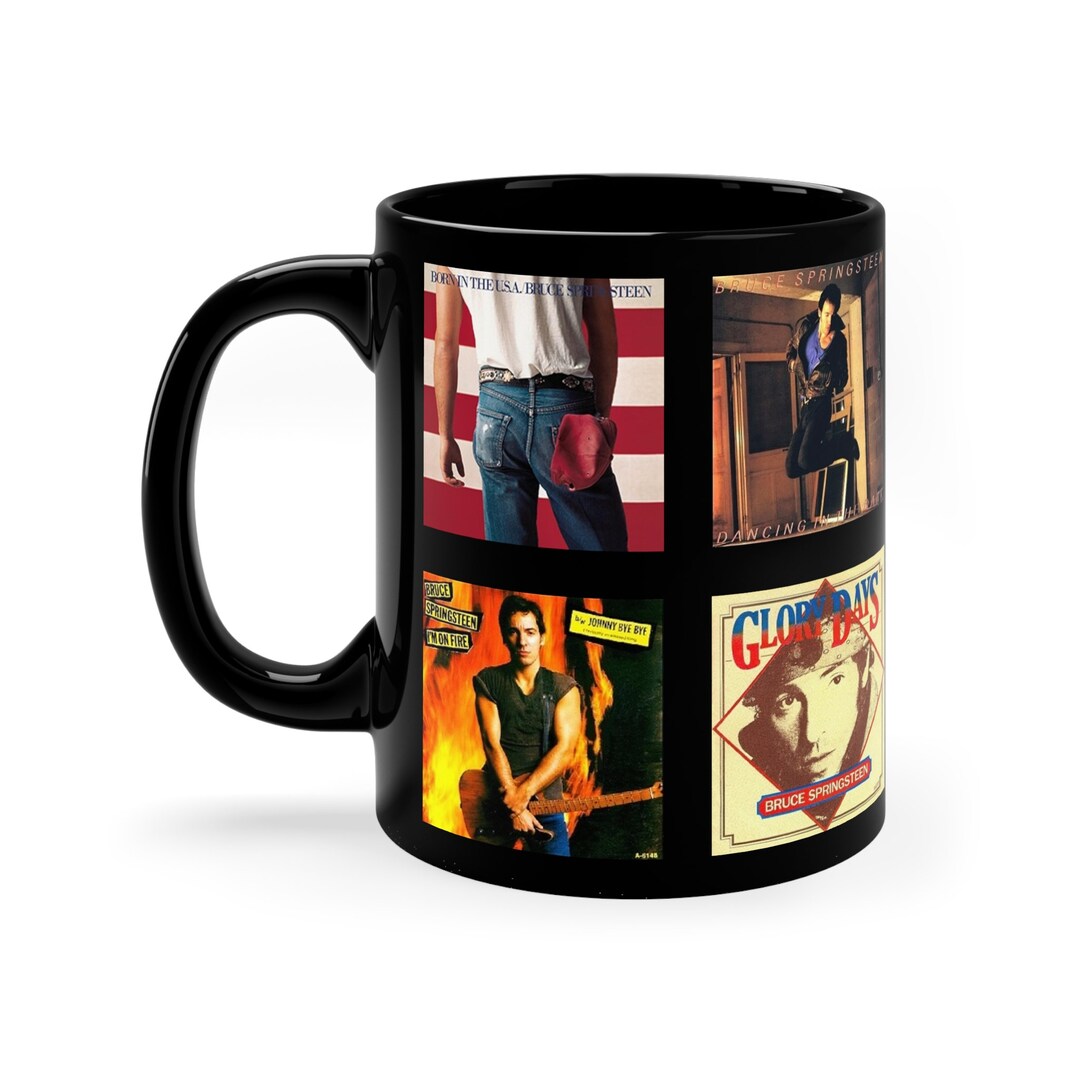 Bruce Springsteen Born in the USA Mug, With Images of the Album and ...