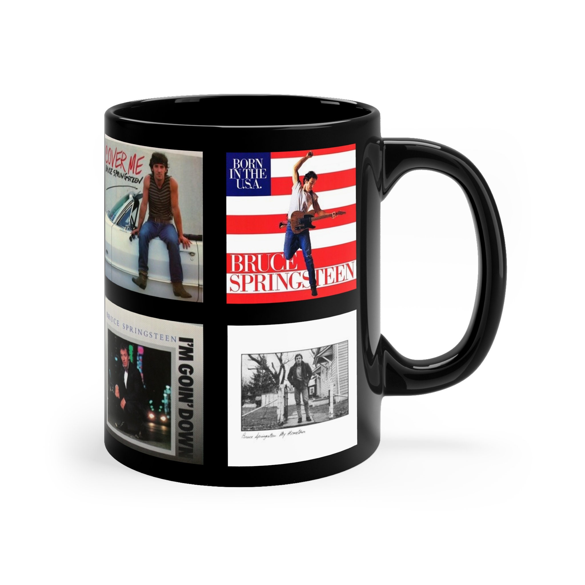 Bruce Springsteen Born in the USA Mug, With Images of the Album and ...