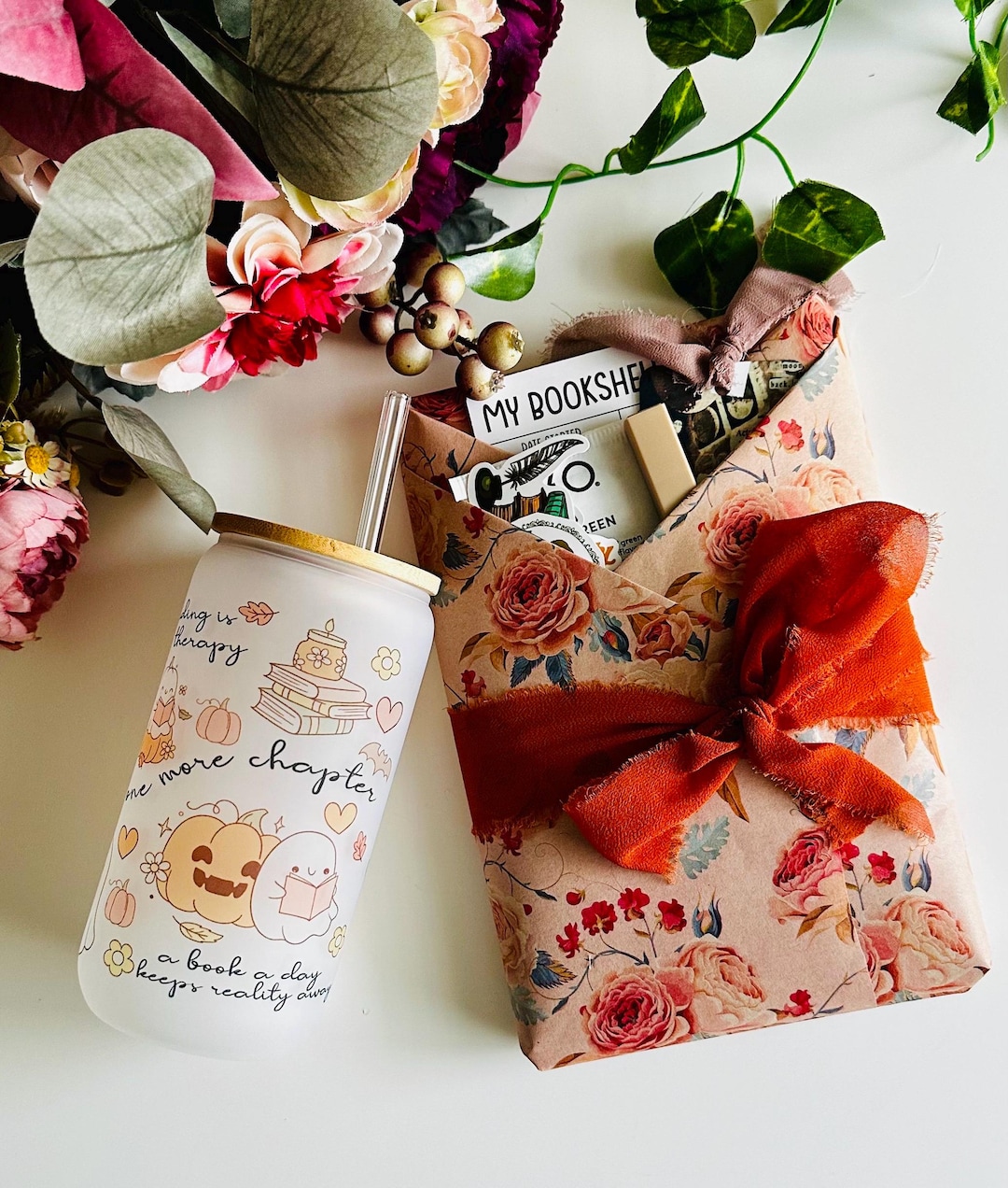 Cozy Halloween Blind Date With a Book Box and Blanket | Bookish Bundle ...