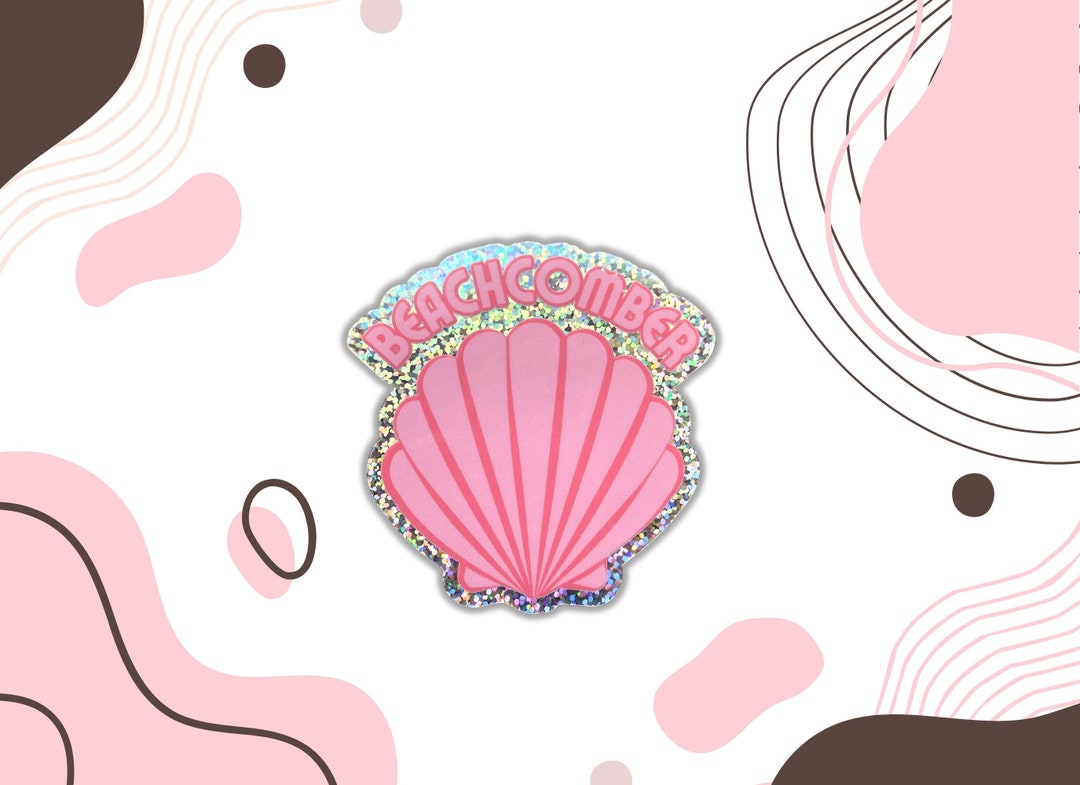 Beachcomber Sticker, Beach Sticker, Cape Cod Sticker, Shell Sticker ...