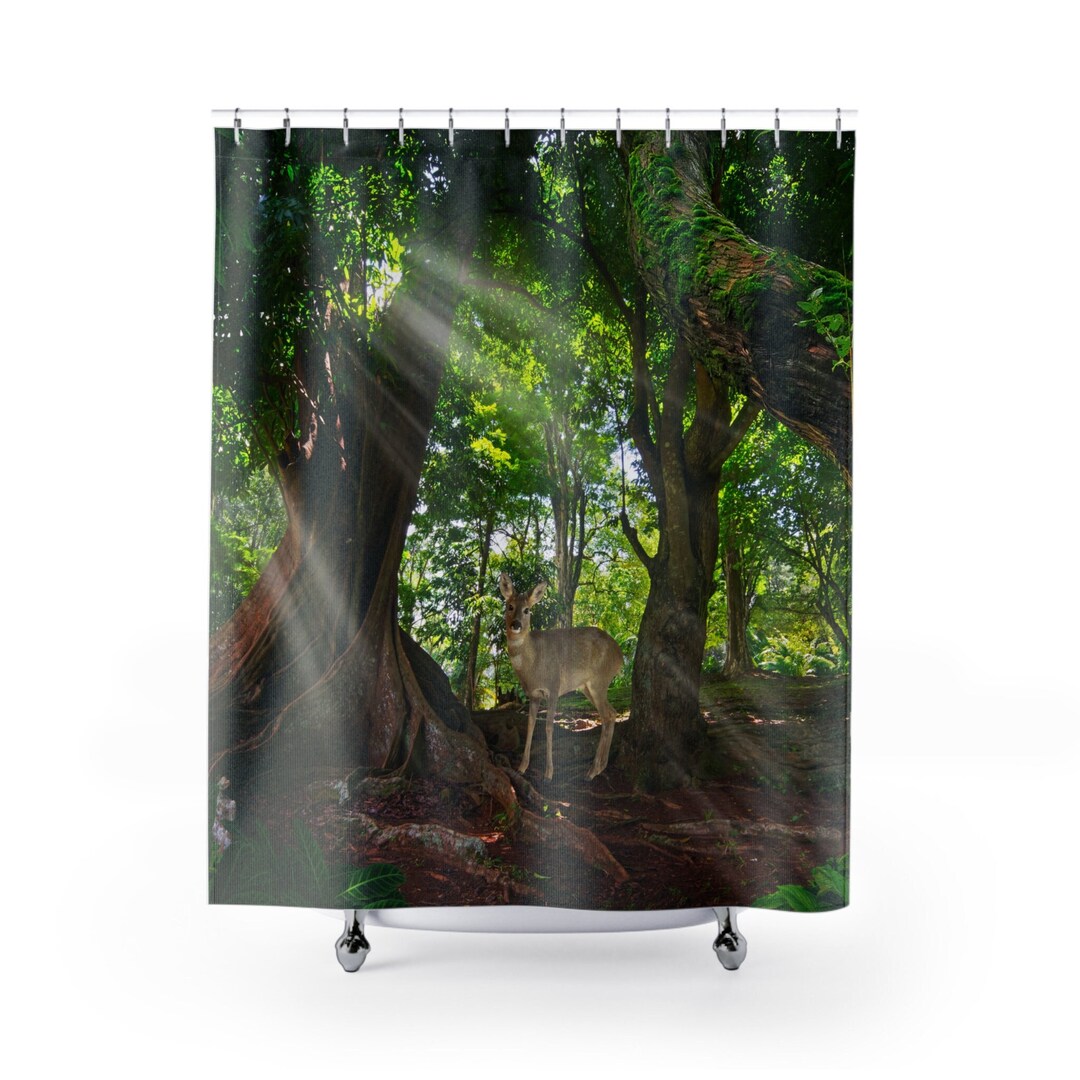 Forest Shower Curtains | Forest Bathroom Decor | Forest Decor | Forest ...