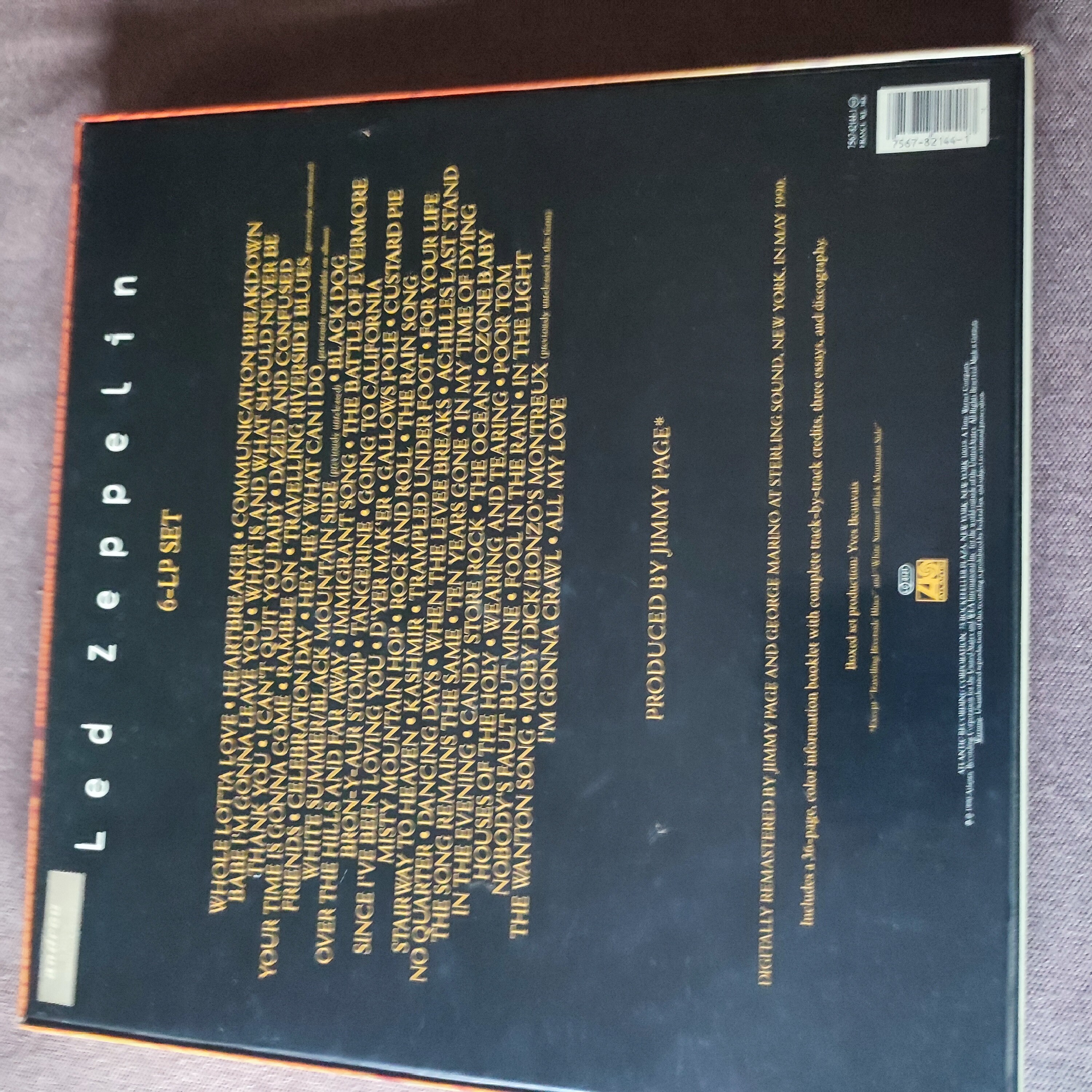 Led Zeppelin Box 6 Original - Etsy