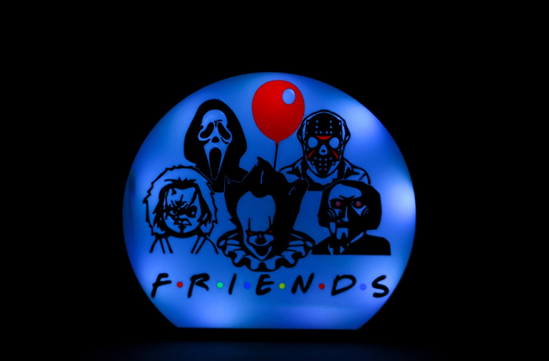Horror Character Friends Light Box - Etsy