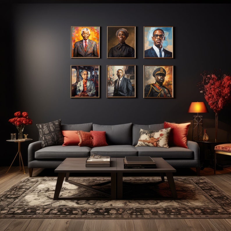 Black History Month (s)heros - Wall Art Printables - Dr. Martin Luther ...