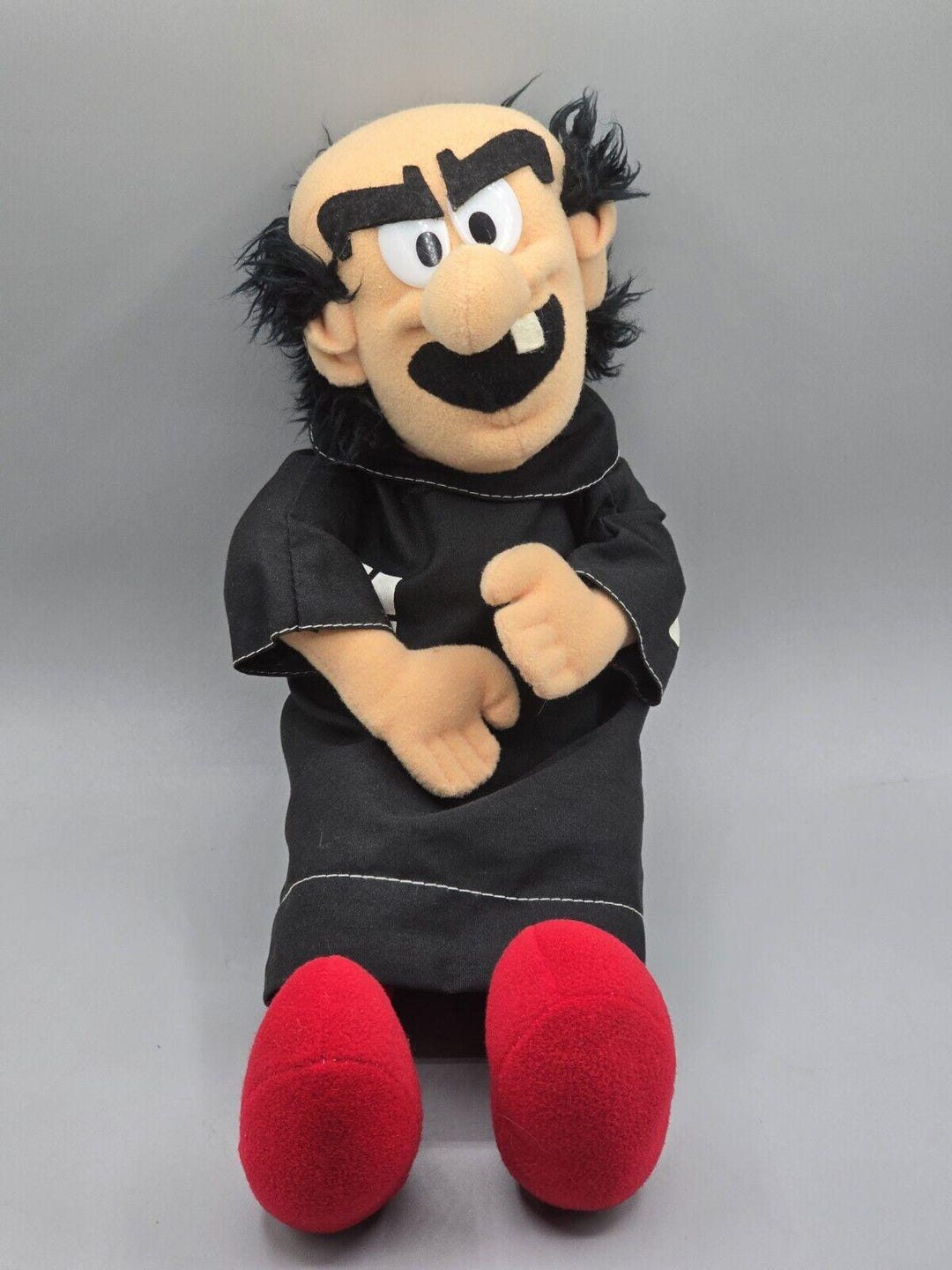 Vtg 1982 the Smurfs Gargamel Plush Stuffed Animal Toy Doll Figure 15 ...
