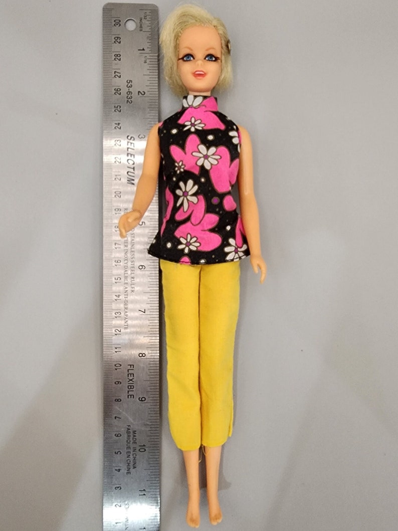 1966 Rare Twist 'n Turn Barbie Twiggy Doll Francie Size MOD Vintage ...
