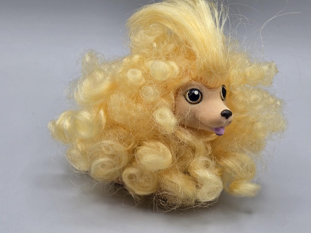 Hasbro 1989 Vintage Sweetie Pups Golden Yellow Cocker Spaniel Puppy Dog ...