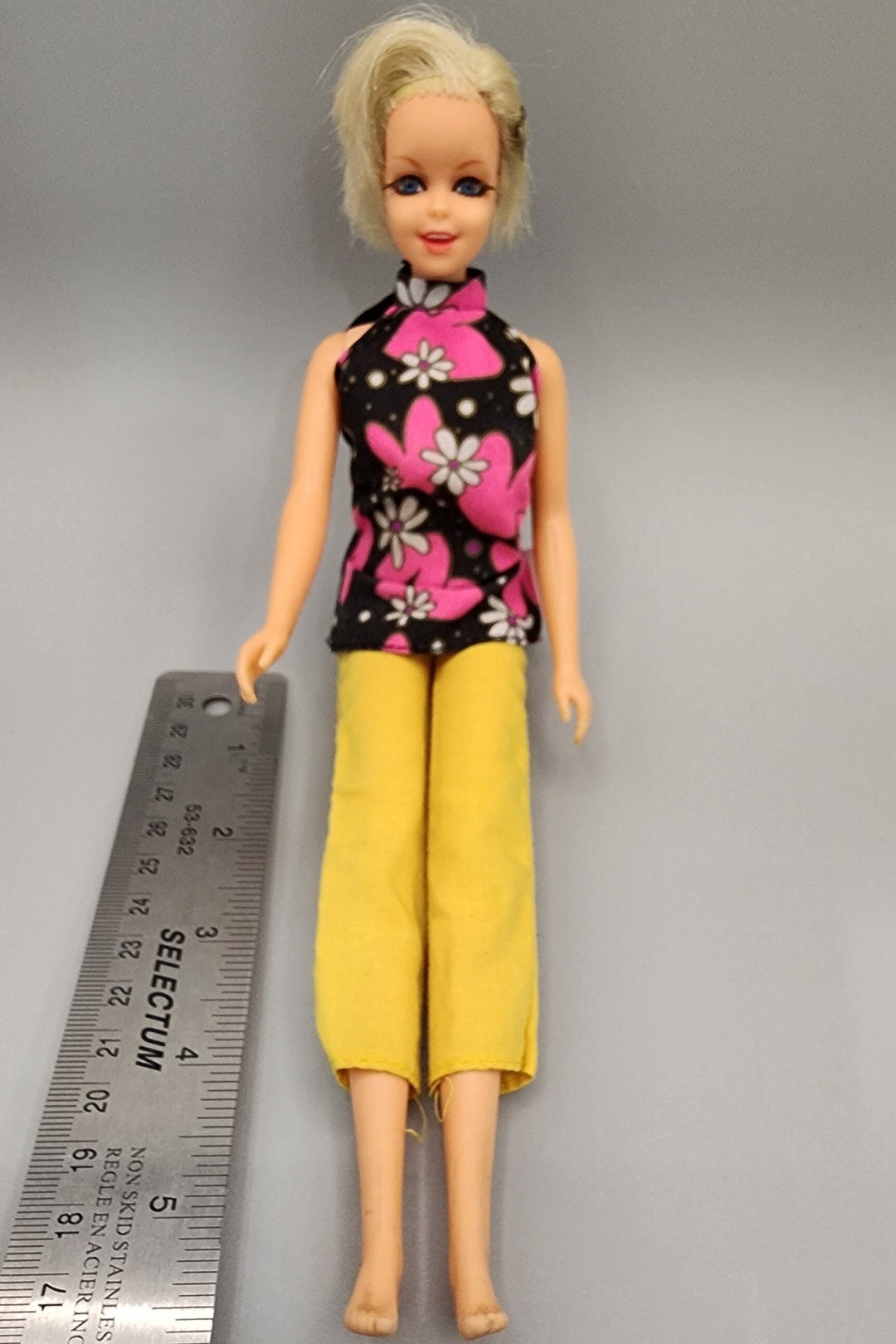 1966 Rare Twist 'n Turn Barbie Twiggy Doll Francie Size MOD Vintage ...