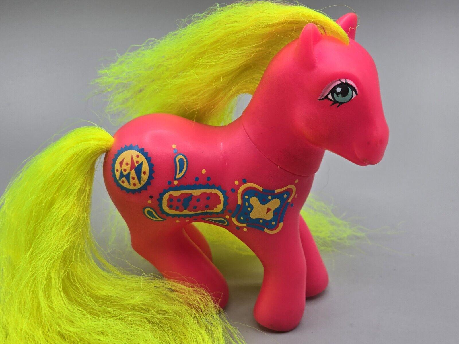 My Little Pony G1 1987 Sweet Notes Rockin Beats MLP Hasbro NEON Rare - Etsy