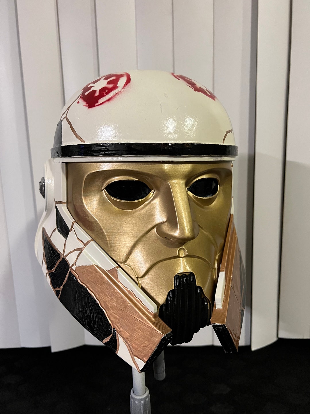 Captain Enoch Inspired Helmetwith Visor Eyes - Etsy