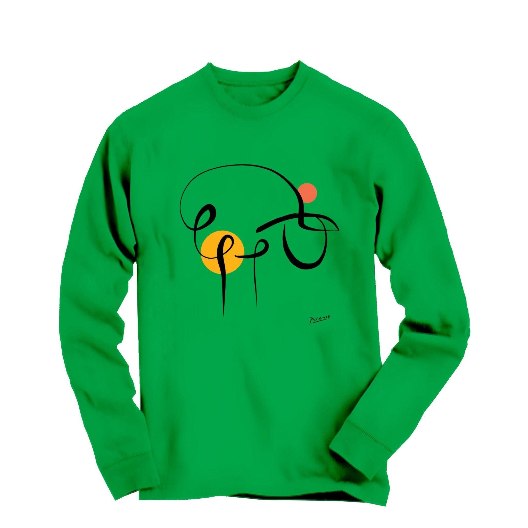 Pablo Picasso the Sheep Artwork Long Sleeve Tee - Etsy