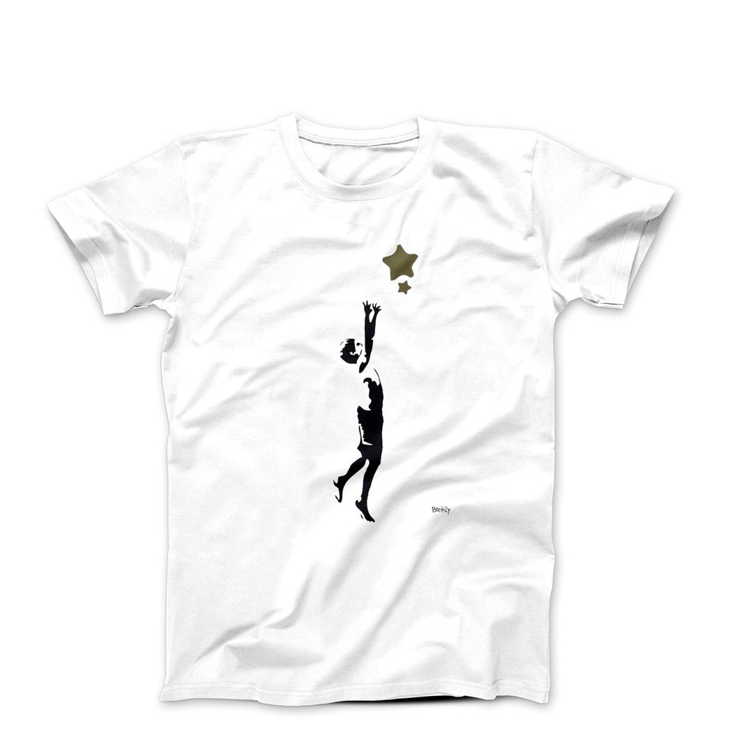Banksy Reaching for the Star 2012 Street Art T-shirt - Etsy
